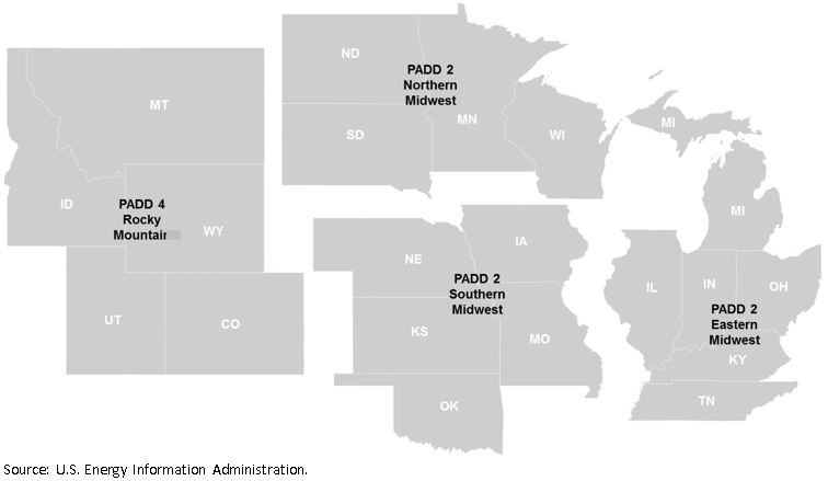 Midwest and Rocky Mountain Transportation Fuels Markets - Energy ...